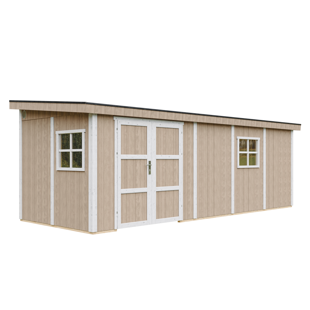 Abri de Jardin Qualité Premium 14,3 m² - H231x248x648 cm - Sans ...