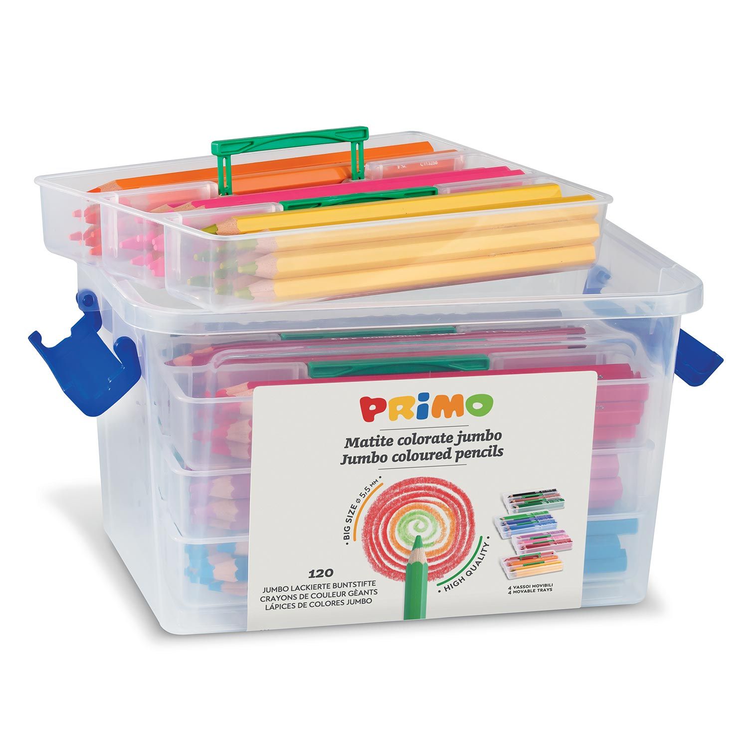 Scatola 120 matite colorate grandi | Leroy Merlin