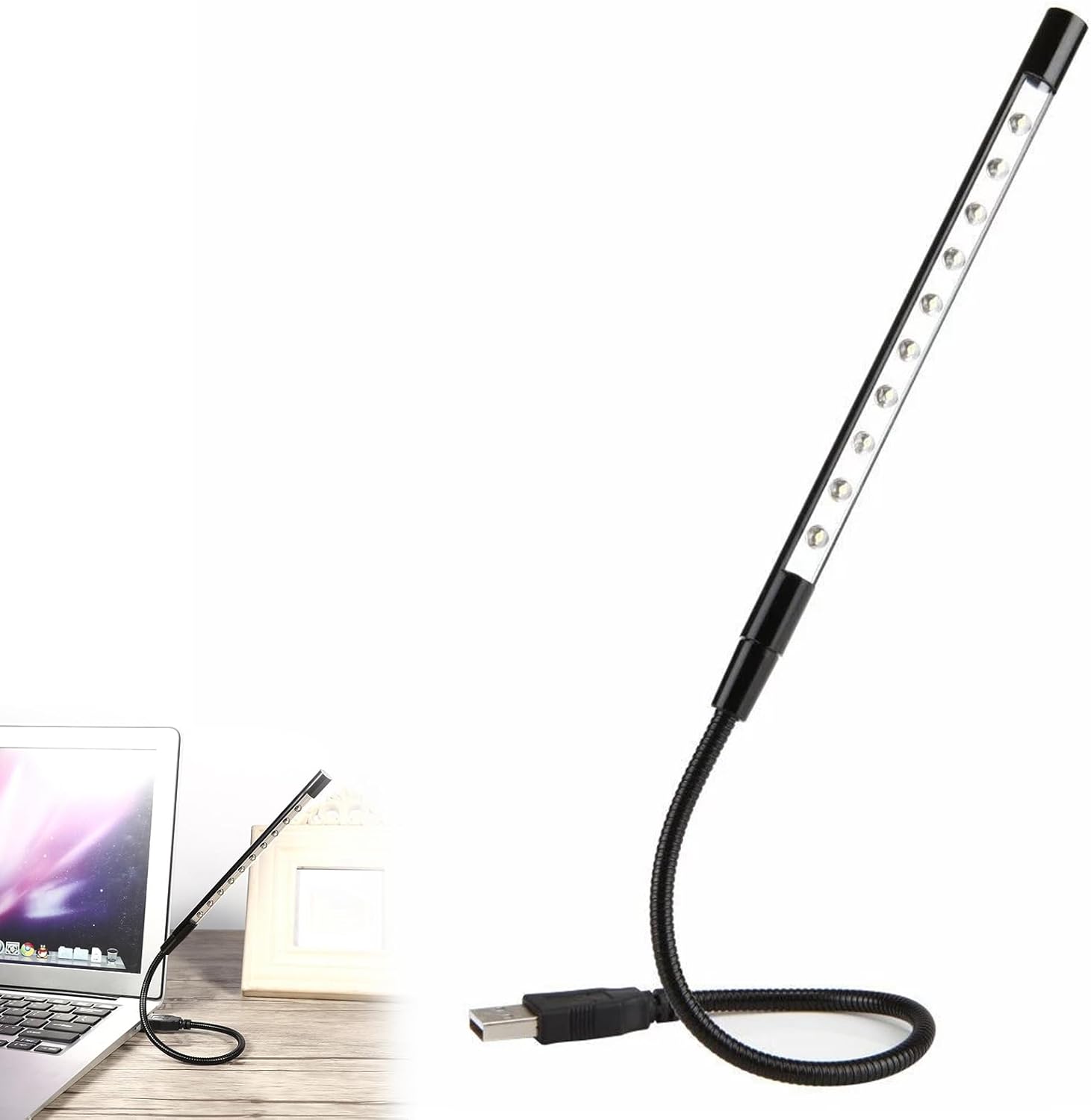 Lampe USB, Lampe Ordinateur Portable, LED Flexible USB, Lampe Ordinateur Portable, Lampe USB ...