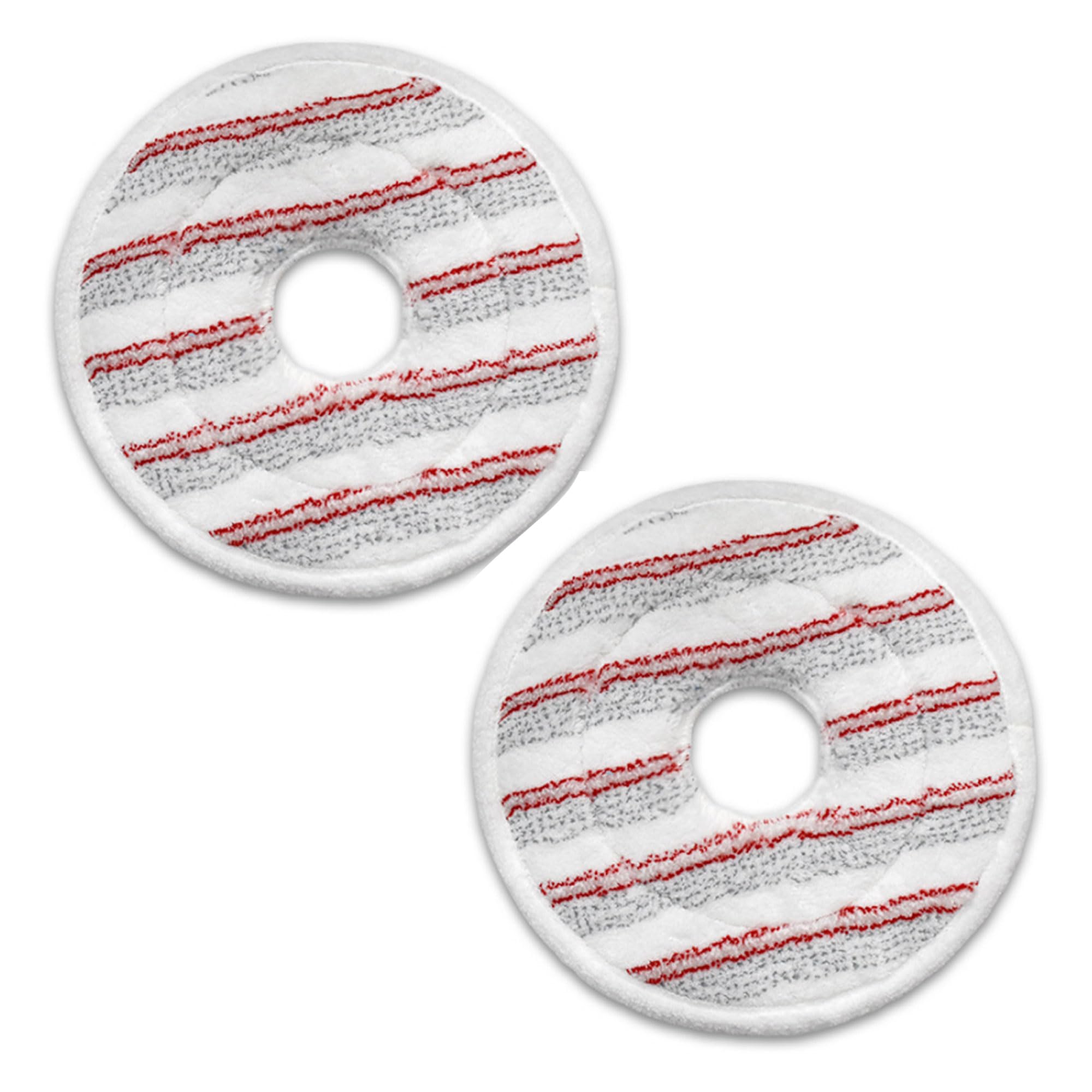 2 Piezas Recambios de Mopa para Mopa Rotativa y Cubo (Rojo) Microfibra ...