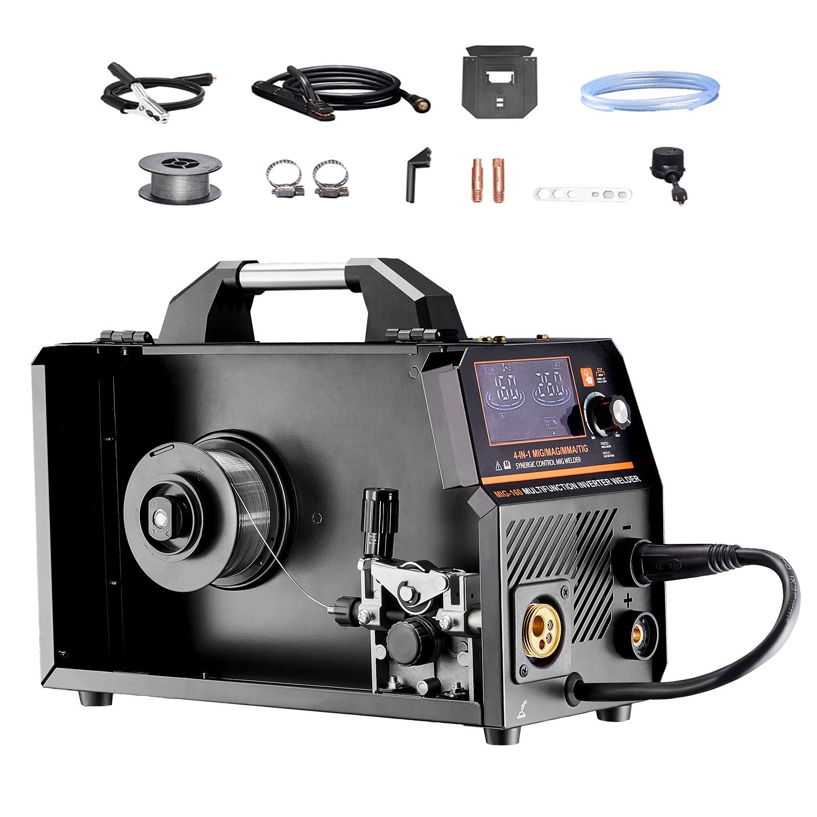 Soudeur MIG SucceBuy Acier 160 A Machine 4 en 1 MIG Gaz, MIG à Noyau de ...