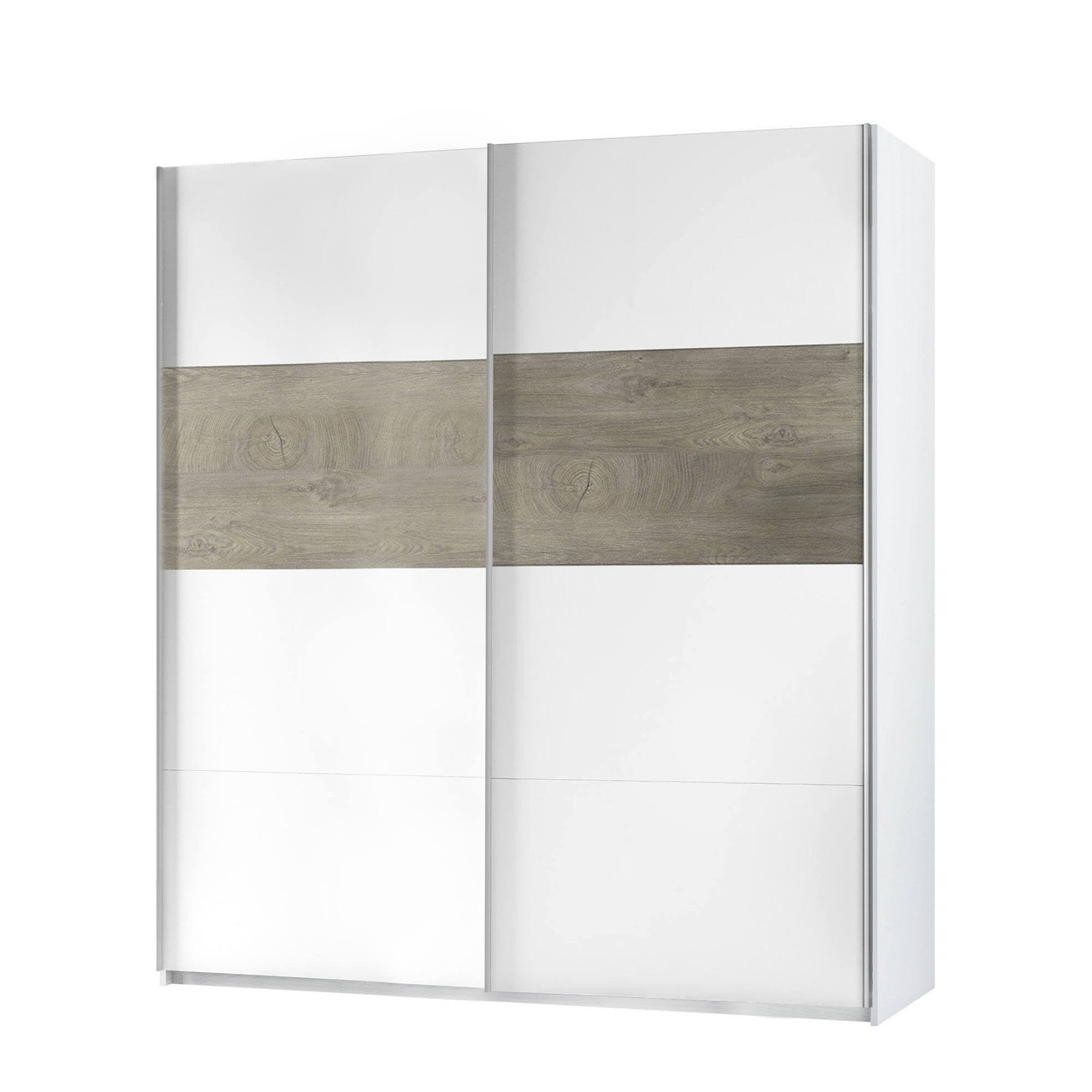 Garde-robe 2 portes Elgin, Armoire de chambre, Armoire avec tringle à ...