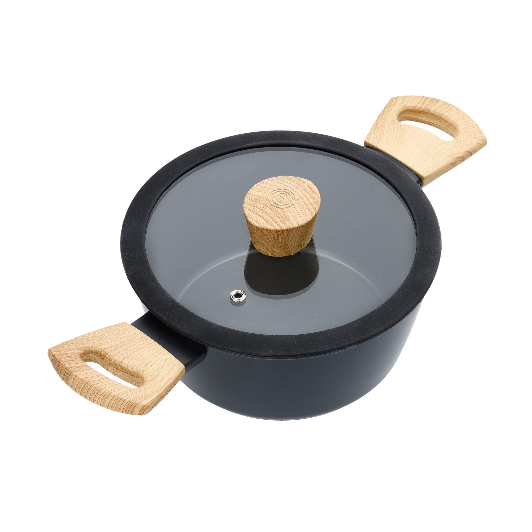 MasterChef Casseruola Antiaderente 20 cm, Pentola Induzione per Pasta ...