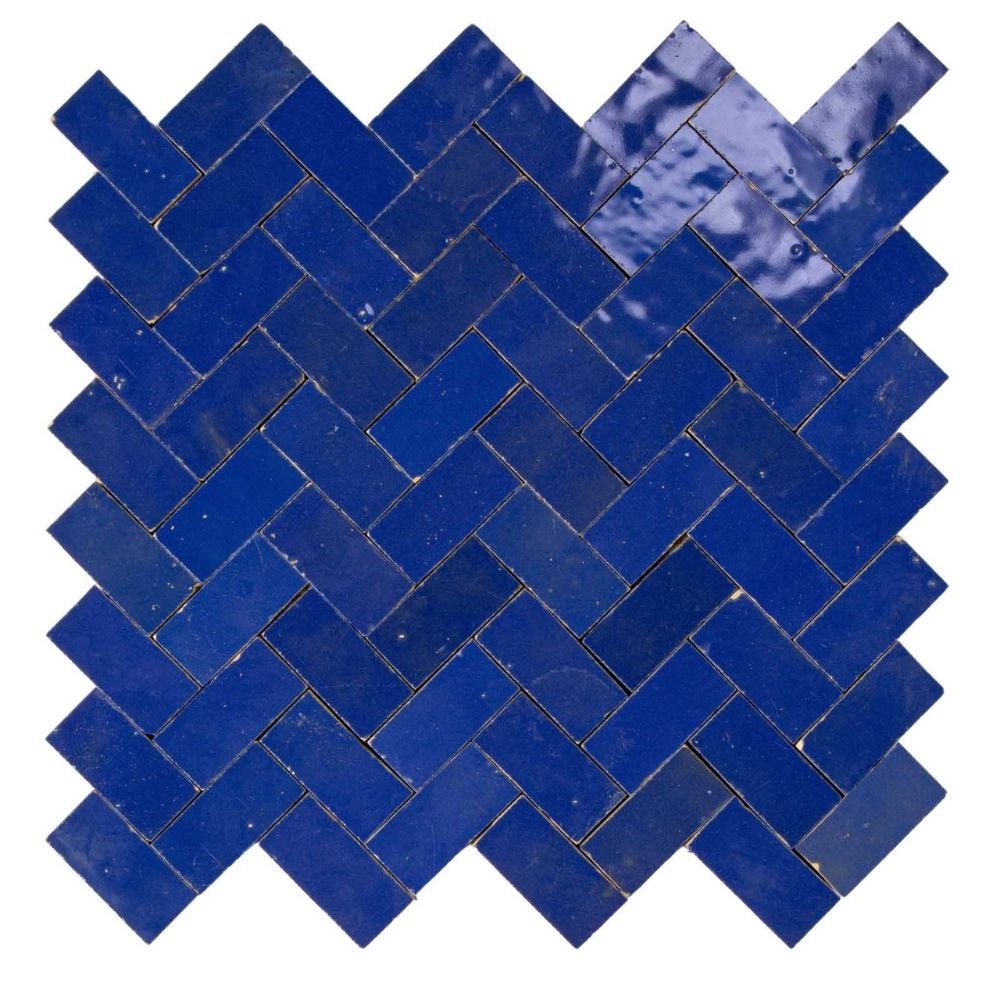 Zellige Marocain - Chevron - Carrelage mur - Terre De Zellige - (Vendu ...