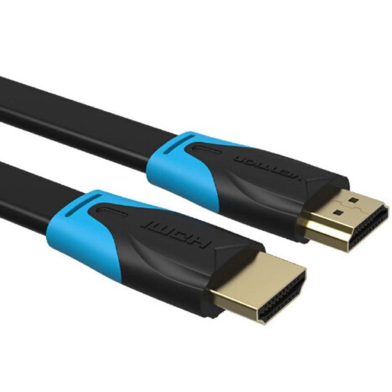 Cble HDMI 2.0 4K Vention VAA-B02-L500/ HDMI Mle - HDMI Mle/ 5m/ Noir ...