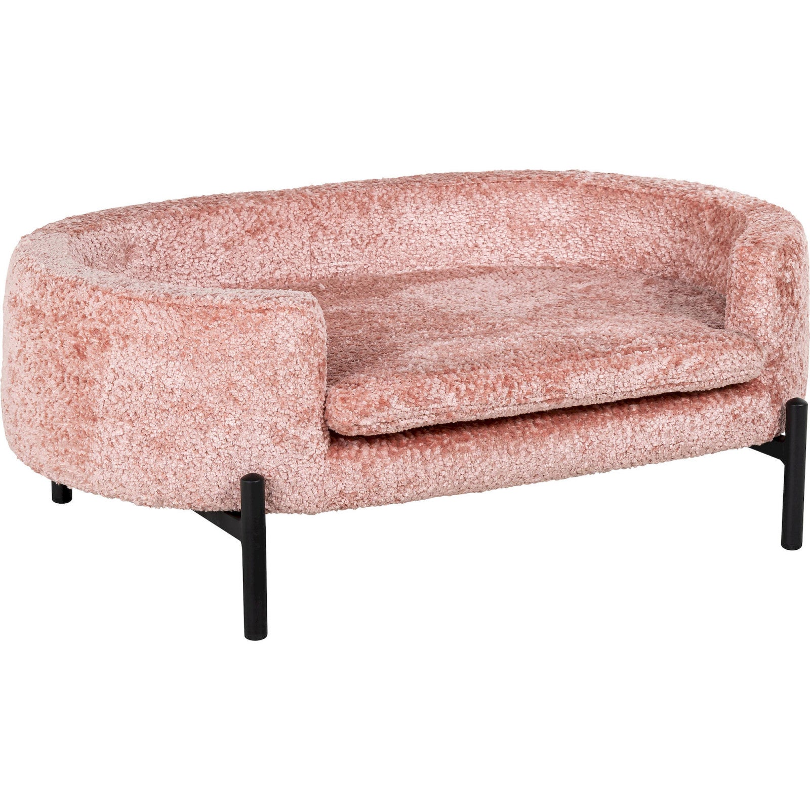 Lit Douillet Dolly pour Animaux Saumon 84 x 56 x 31 cm Saumon doux ...