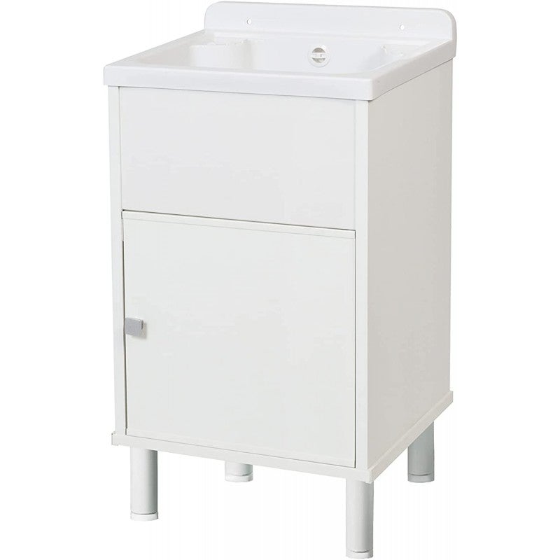 Fregadero de PVC de 80 cm ahorrador de espacio con mueble y cubeta de ...