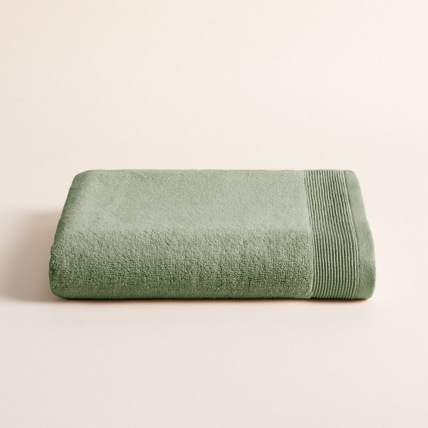 Toalla de Baño Grande Harmony Verde Claro - 100x150 - 100% Algodón Zero ...