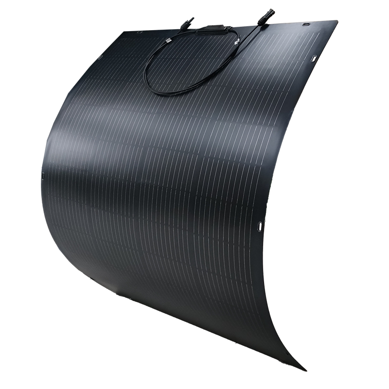 Pack de 5 panneaux solaires semi-flexibles de 200 W. Une énergie efficace pour les balcons, les ...