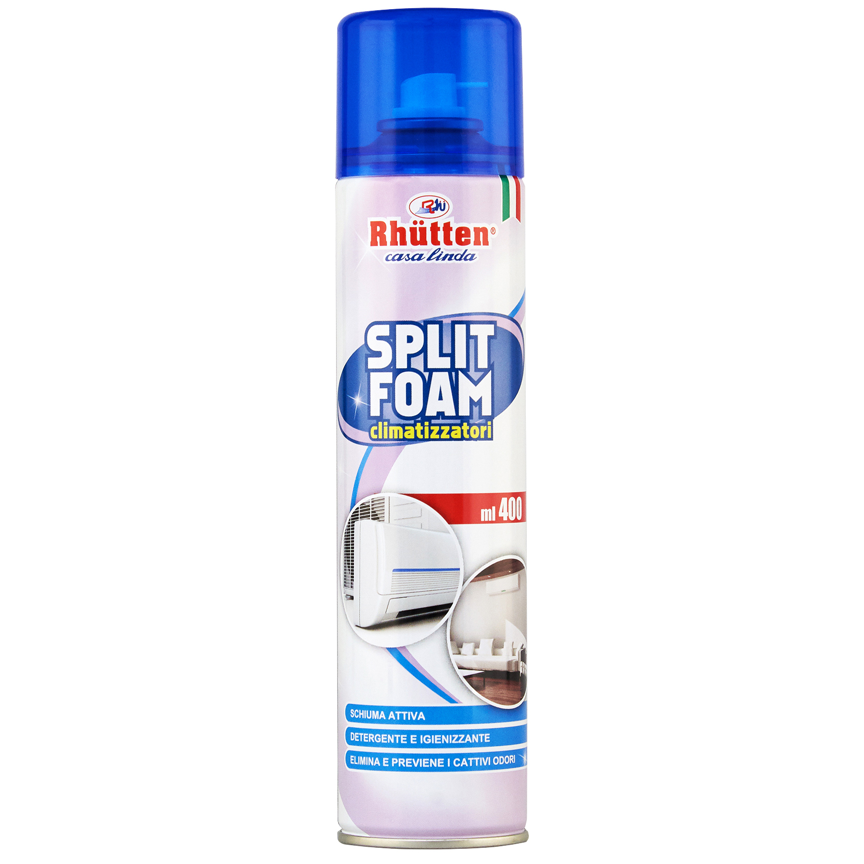 AIRE ACONDICIONADO ESPUMA SPLIT RHUTTEN SPRAY 400 ML | Leroy Merlin