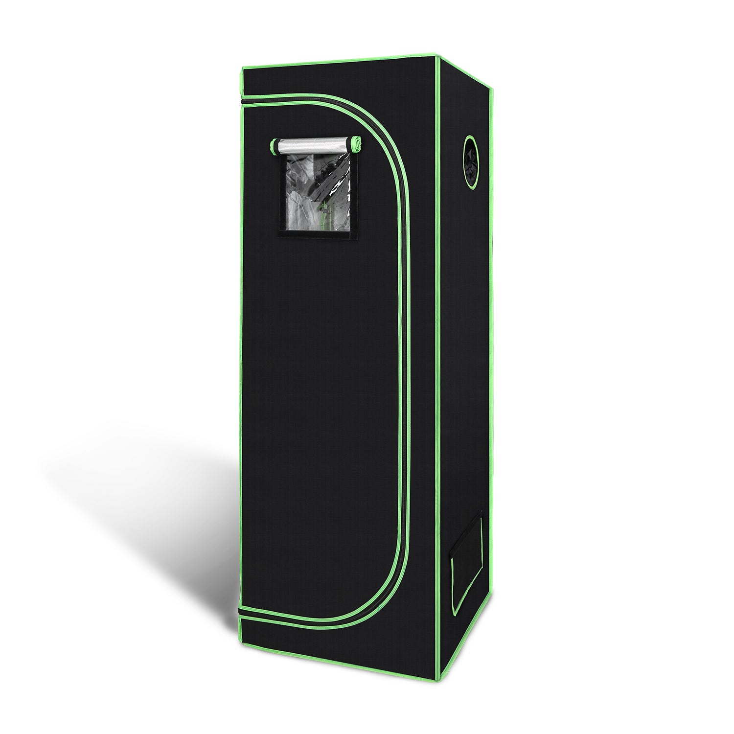 Sala de cultivo, carpa de cultivo de plantas, plástico reflexivo, 60x60x180 cm, poliéster 600D ...