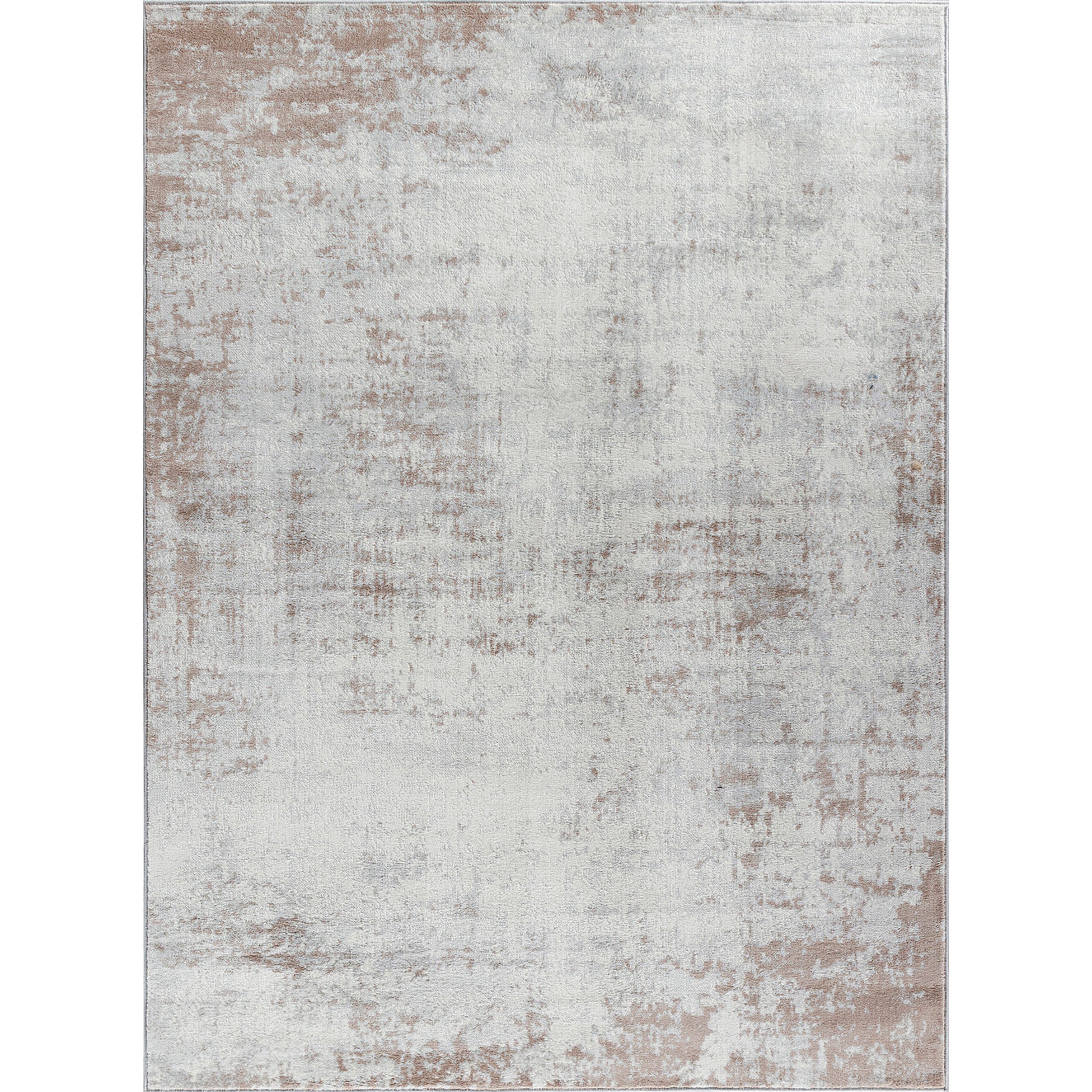LIVABLISS Tapis Abstrait Moderne Beige/Blanc 120x170 | Leroy Merlin