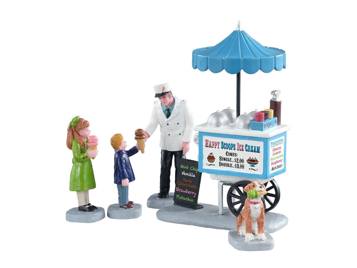 Happy Scoops Ice Cream Cart Set Of 5 Cod. 12037 | Leroy Merlin