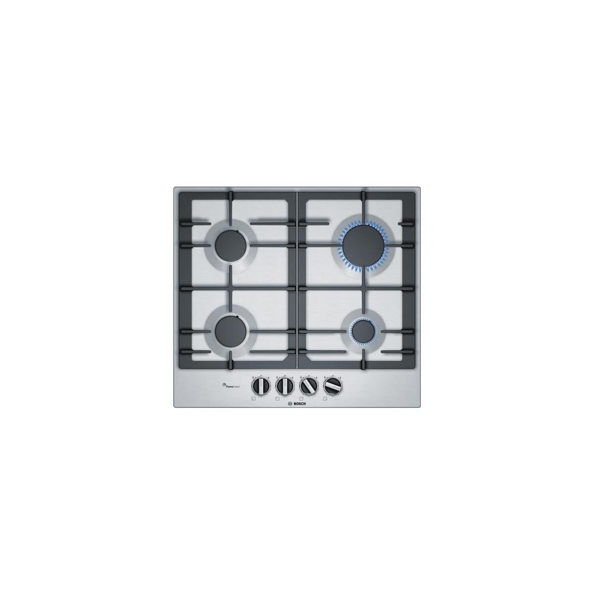 Placa de cocina Bosch Serie 6 PCP6A5B90, color negro, acero inoxidable ...