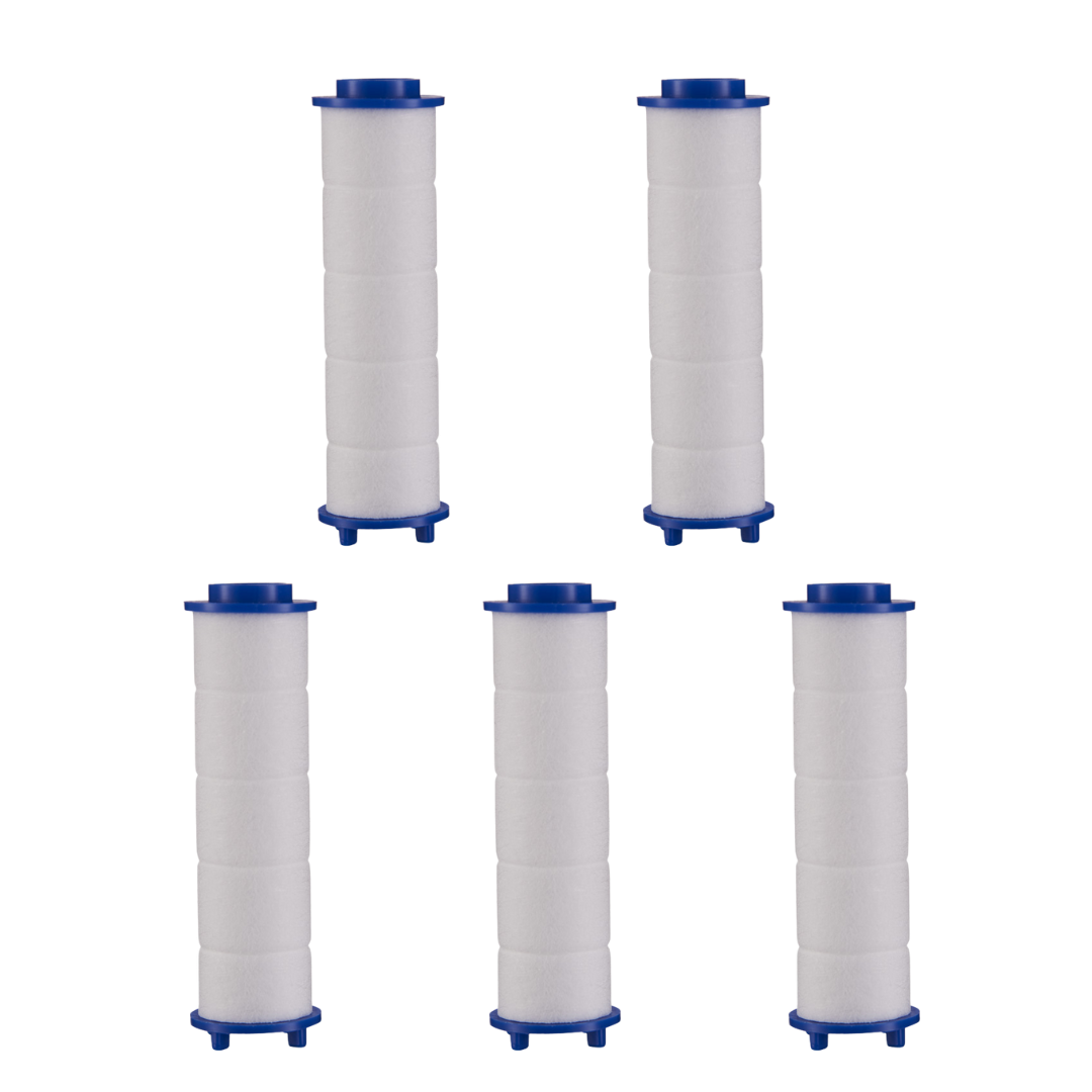 Juego de 5 filtros para teleducha - SAVEWATER POWER - VENTEO - Filtro ...