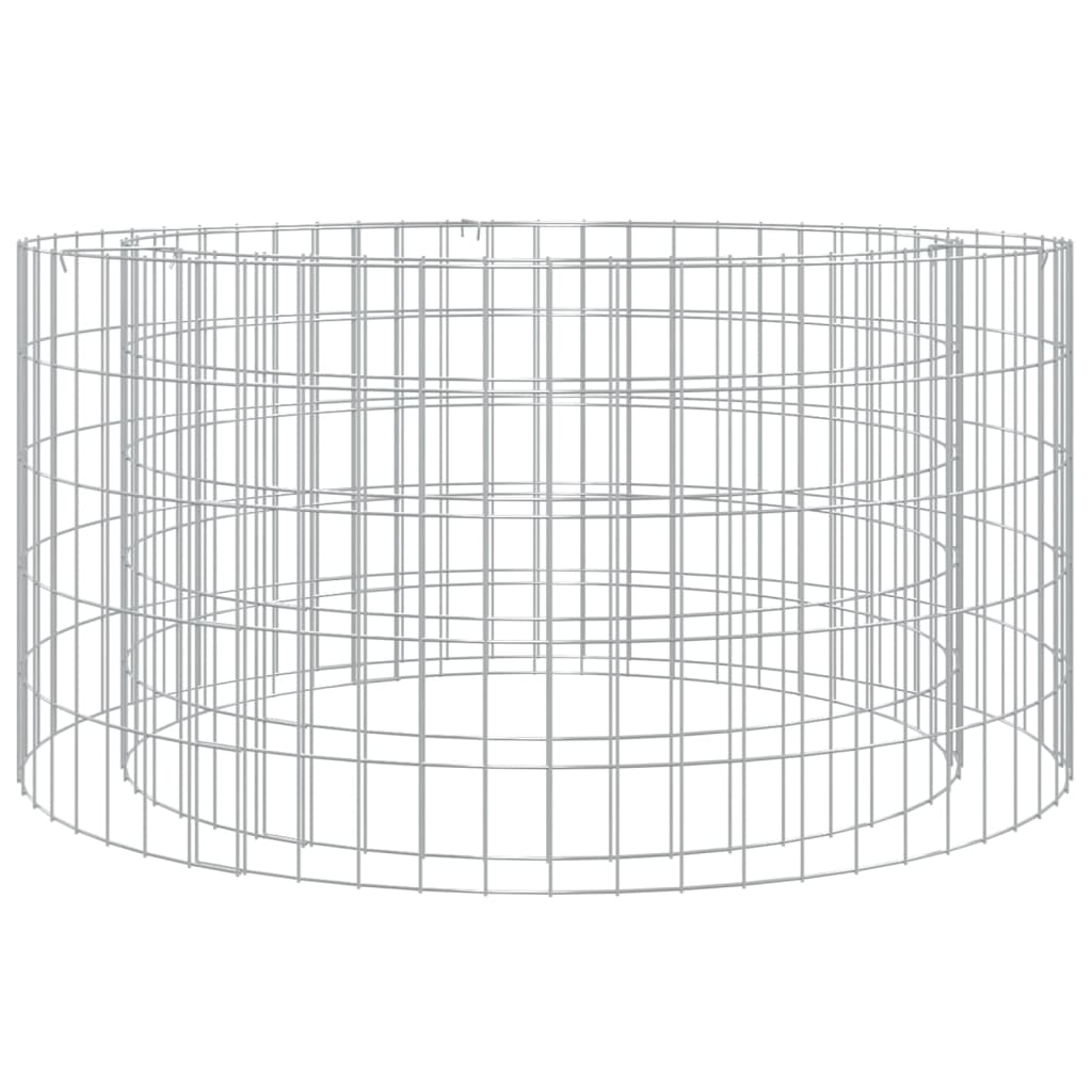 Brasero de gaviones hierro galvanizado ?100 cm | Leroy Merlin