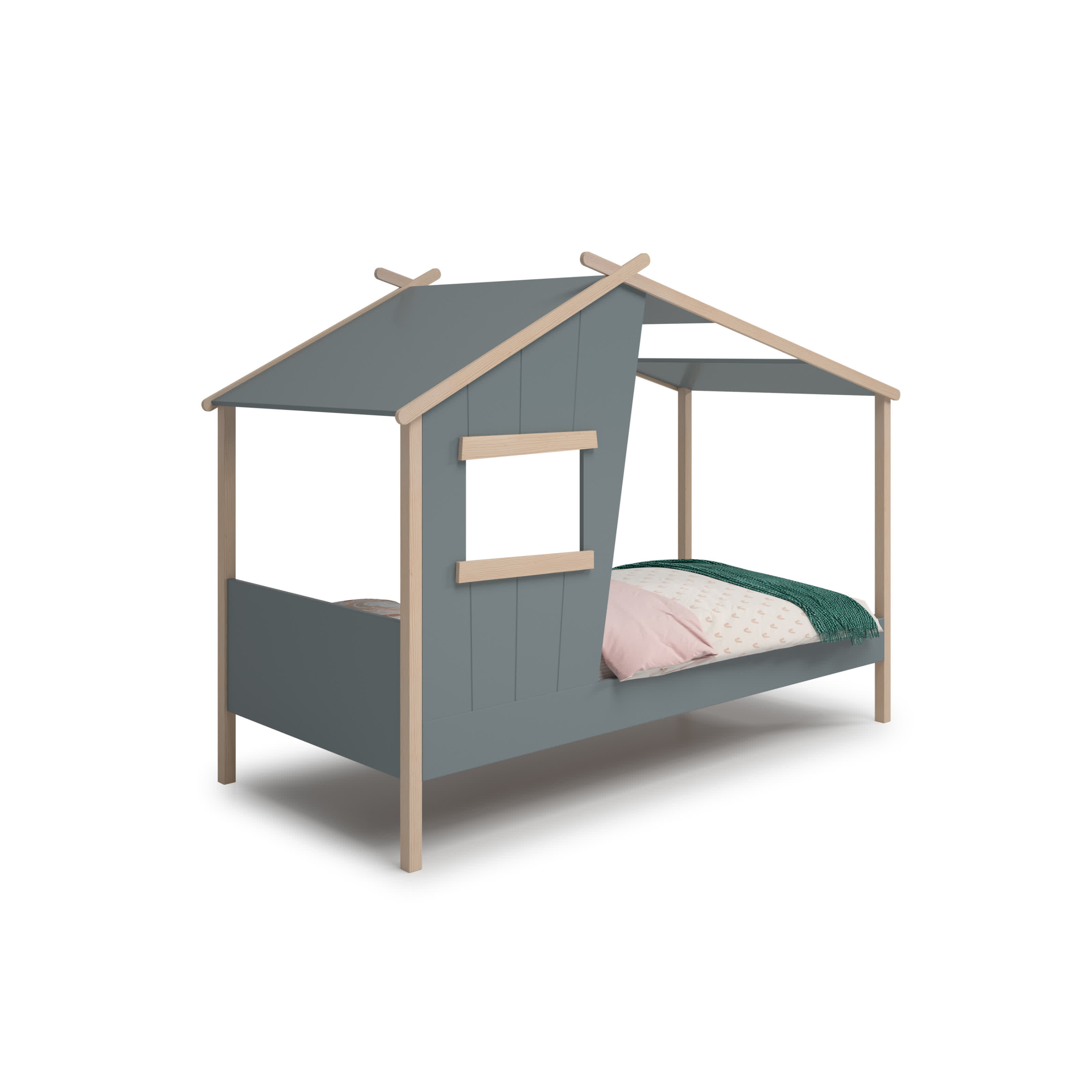 Lit style maison 215x158 cm | Leroy Merlin