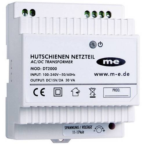 M-e modern-electronics DT 2000 Interphone Alimentation pour rail DIN ...