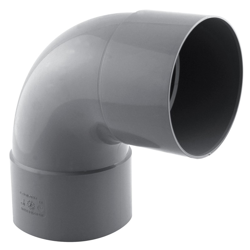 Pvc Evacuazione gamma PRO 87° femmina/femmina Ø100 | Leroy Merlin