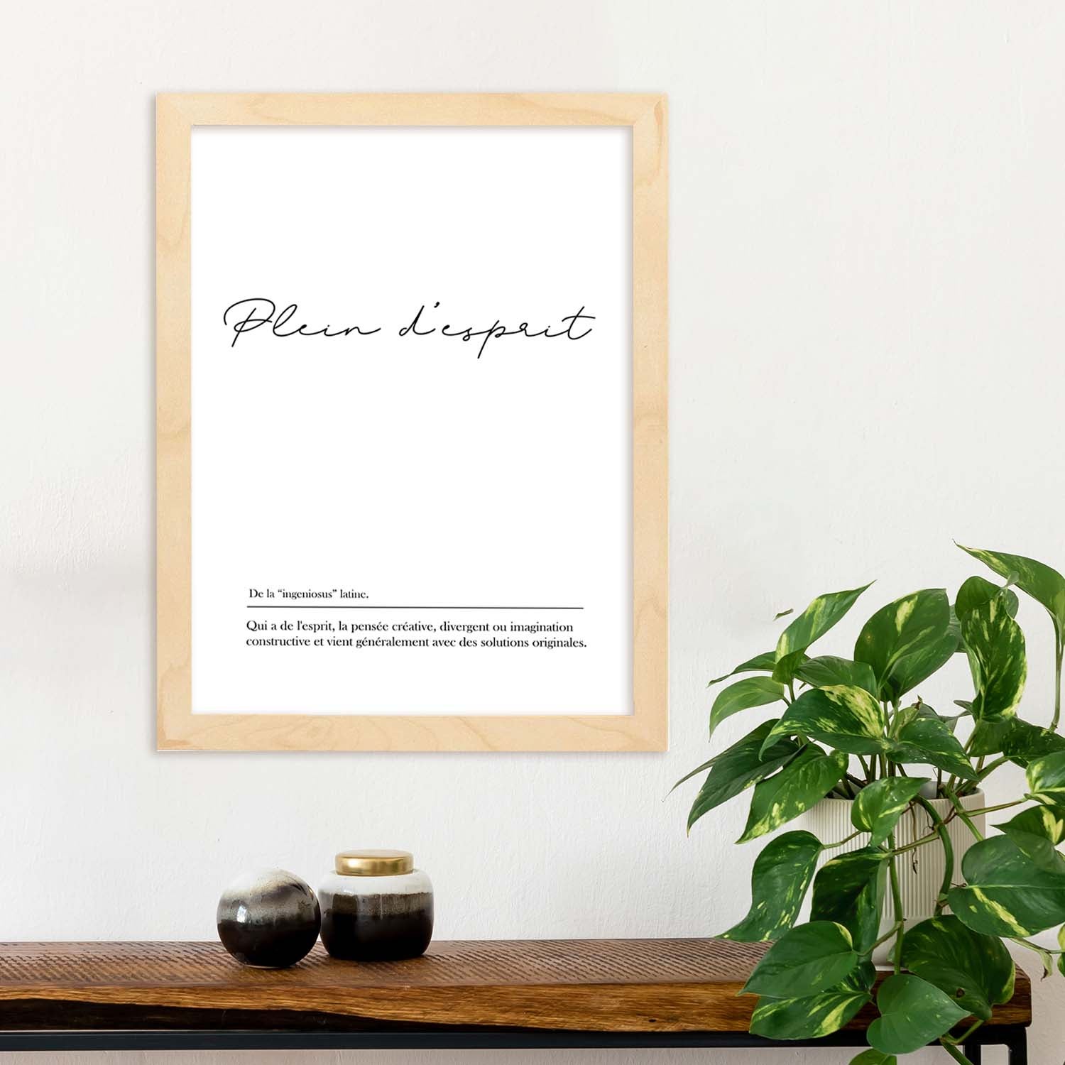 Français Poster Plein Sheet Board Avec Définition Et Fond Blanc | Leroy ...