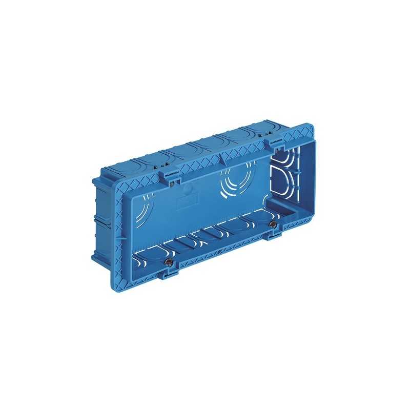 V71306 Caja de empotrar rectangular 6/7 módulos para muros de ...