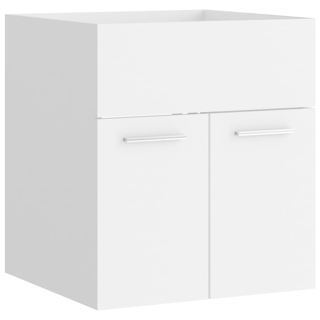 Armario para lavabo madera contrachapada blanco 41x38,5x46 cm | Leroy Merlin