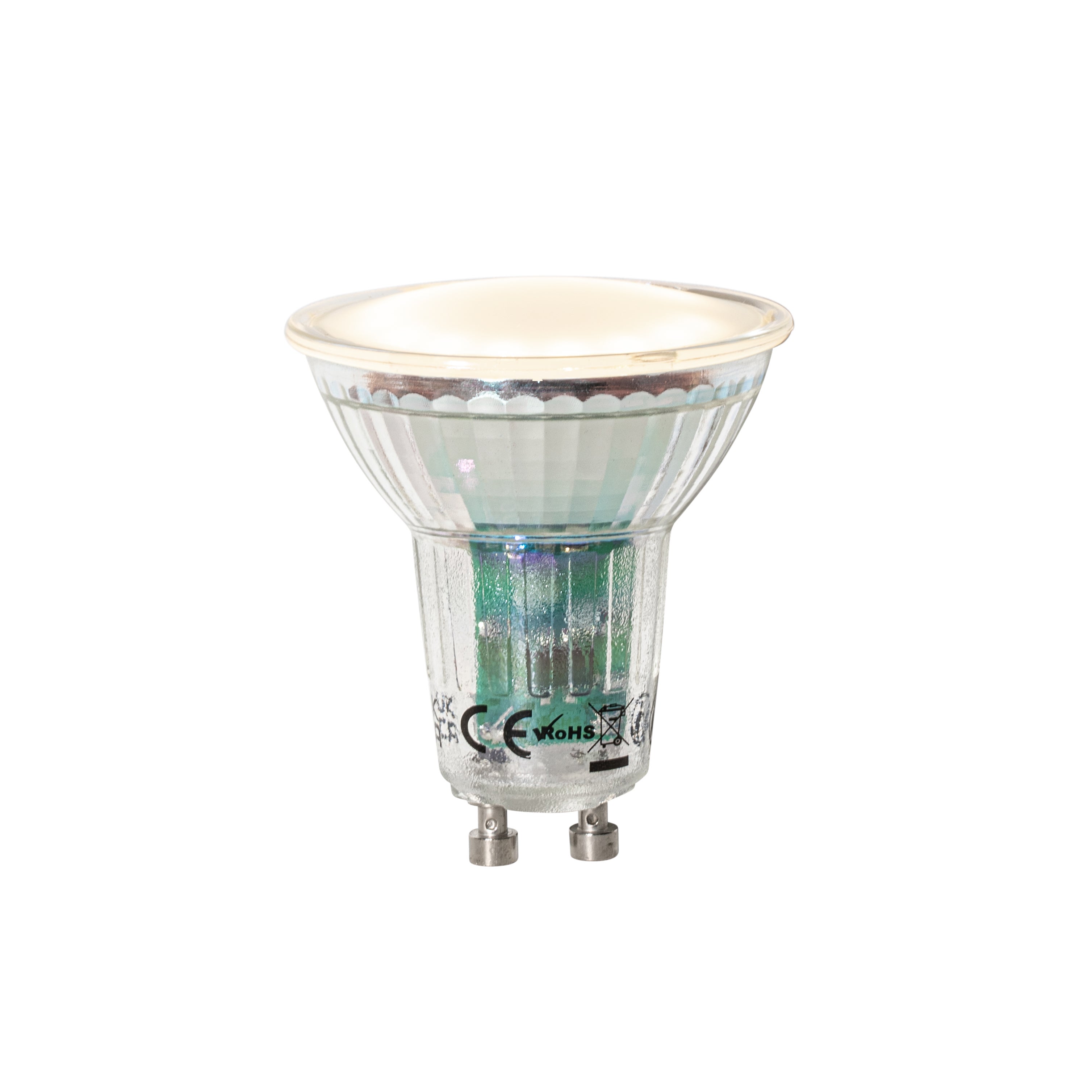 Bombilla LED GU10 con sensor crepuscular 3W 200 lm 2700K | Leroy Merlin