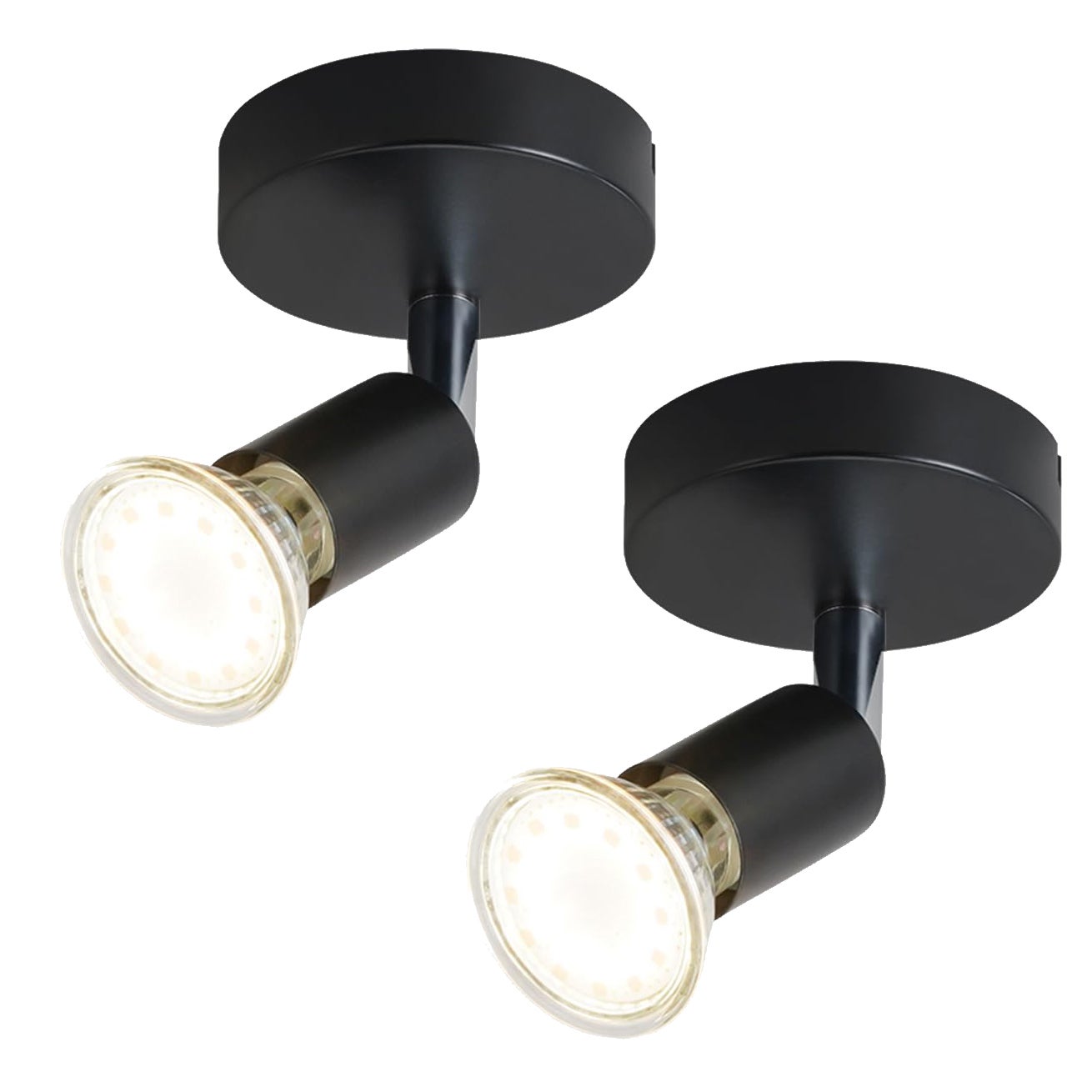 Foco de techo LED, lámpara de techo moderna, foco de techo GU10, foco ...