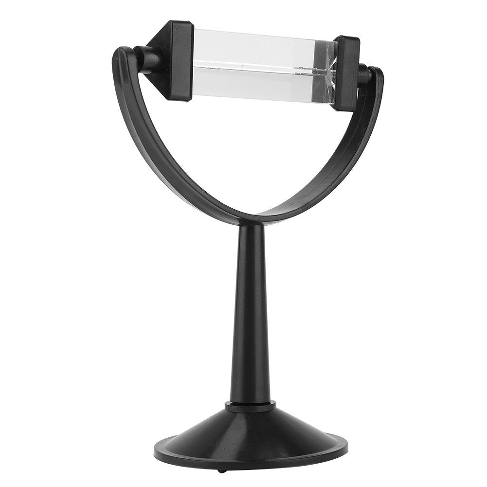 Prisme triangulaire en verre optique Outil de spectre lumineux Support ...