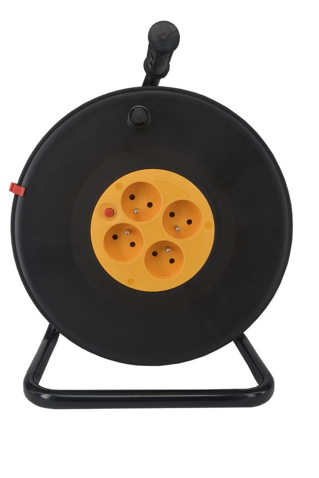 Enrouleur rallonge electrique vide au meilleur prix | Leroy Merlin