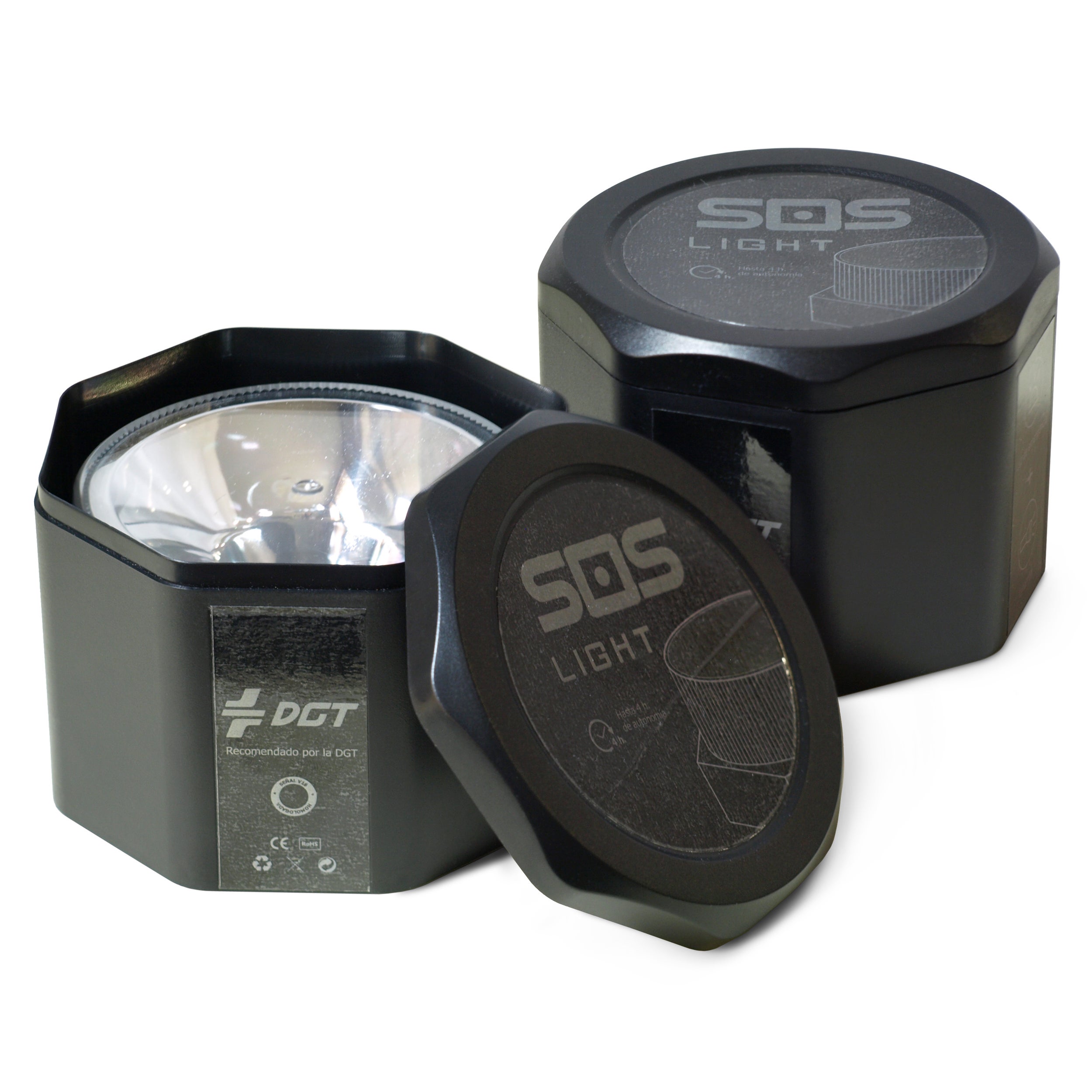 Set de 2 unités SOS LIGHT - lampe de secours autonome, pré-signal de ...