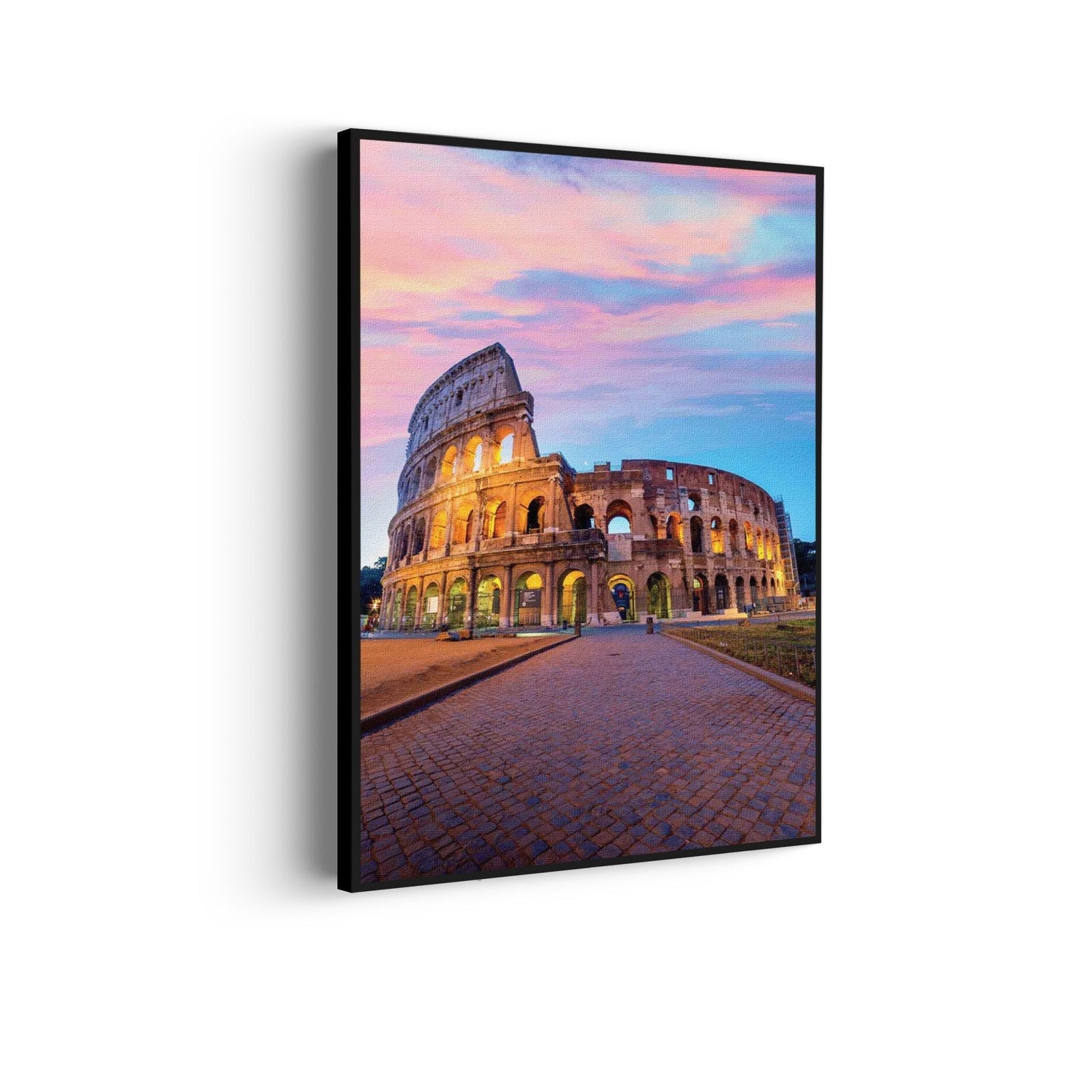 Peinture Acoustique - Le Colosseum Rome 01 - AW 0.90 - 60X85cm | Leroy ...