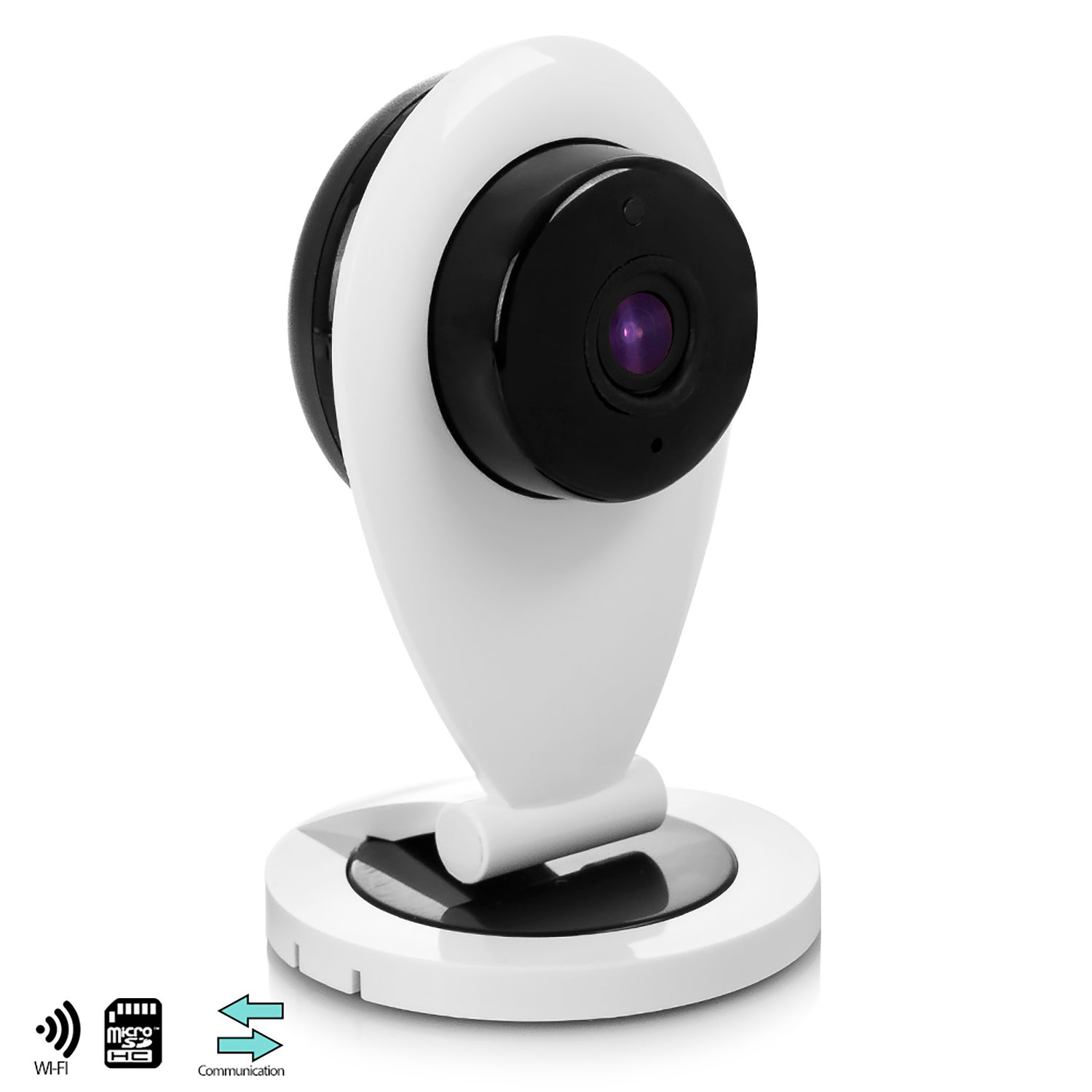 Telecamera IP con WiFi e audio bidirezionale, da interno ed esterno ...