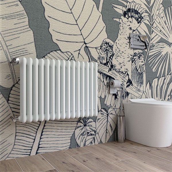 Radiateur tubulaire eau chaude 15 éléments - HxL 392x675mm - 458Watts ...