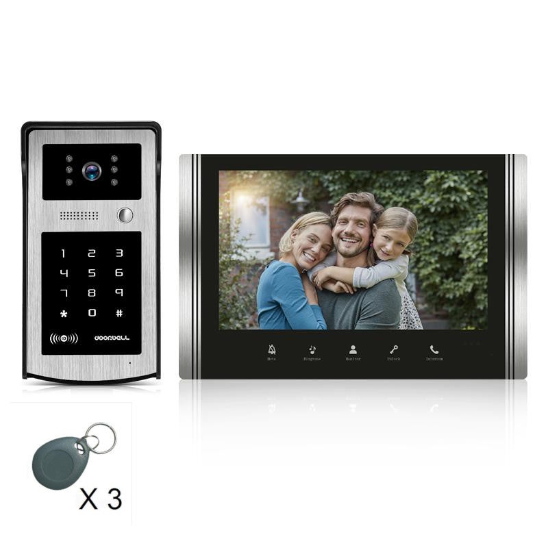 Visiophone antivandale connectée avec digicode et badges | Leroy Merlin