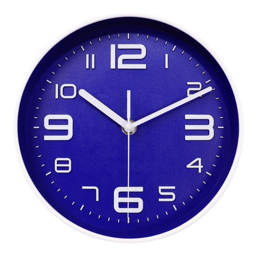 Reloj de pared creativo de cuarzo silencioso de 8 pulgadas con figuras ...