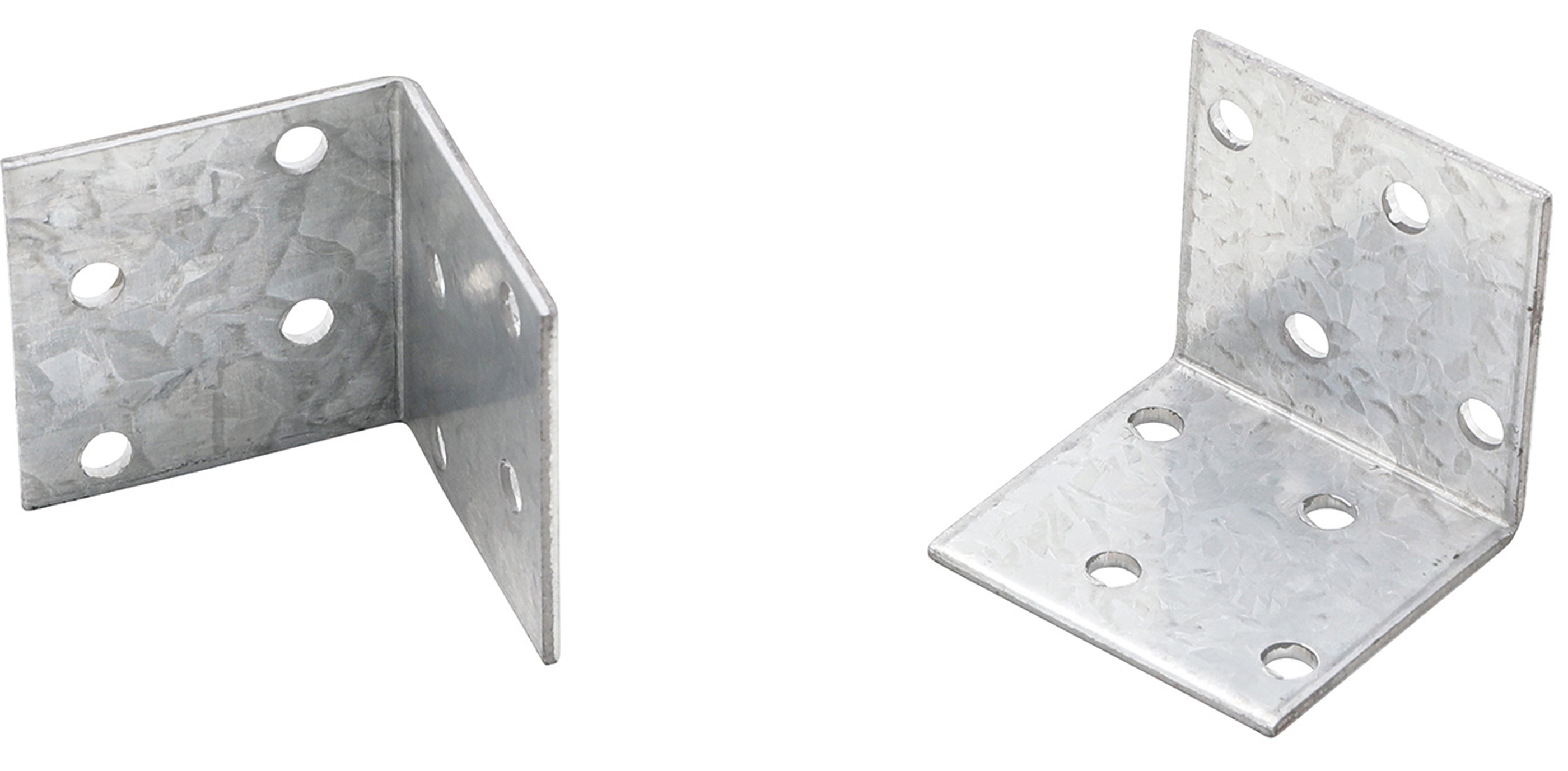 Escuadra | 40 x 40 x 40 x 2 mm | paquete ahorro | 50 piezas | Leroy Merlin