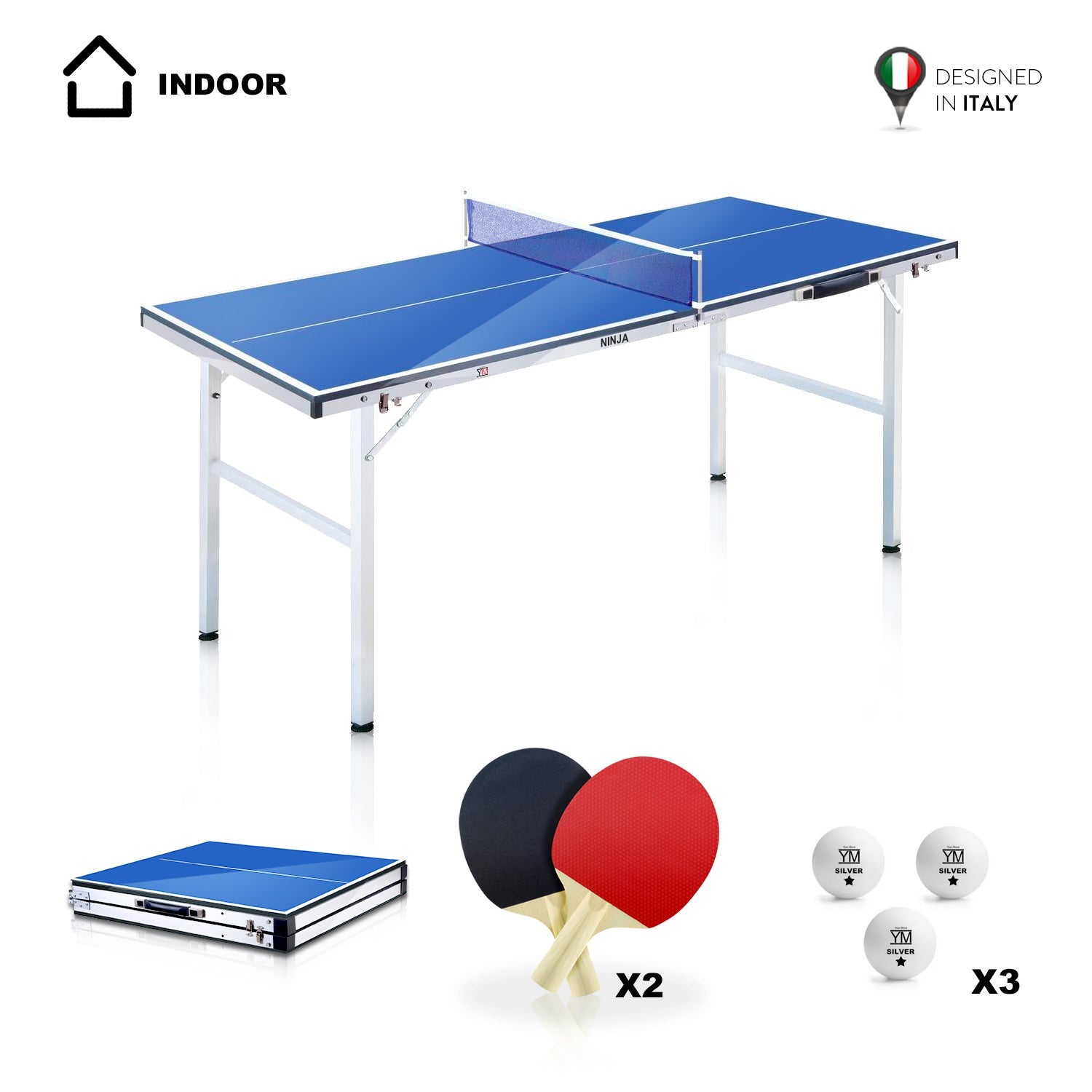Tavolo da Ping Pong mini da interno | Leroy Merlin