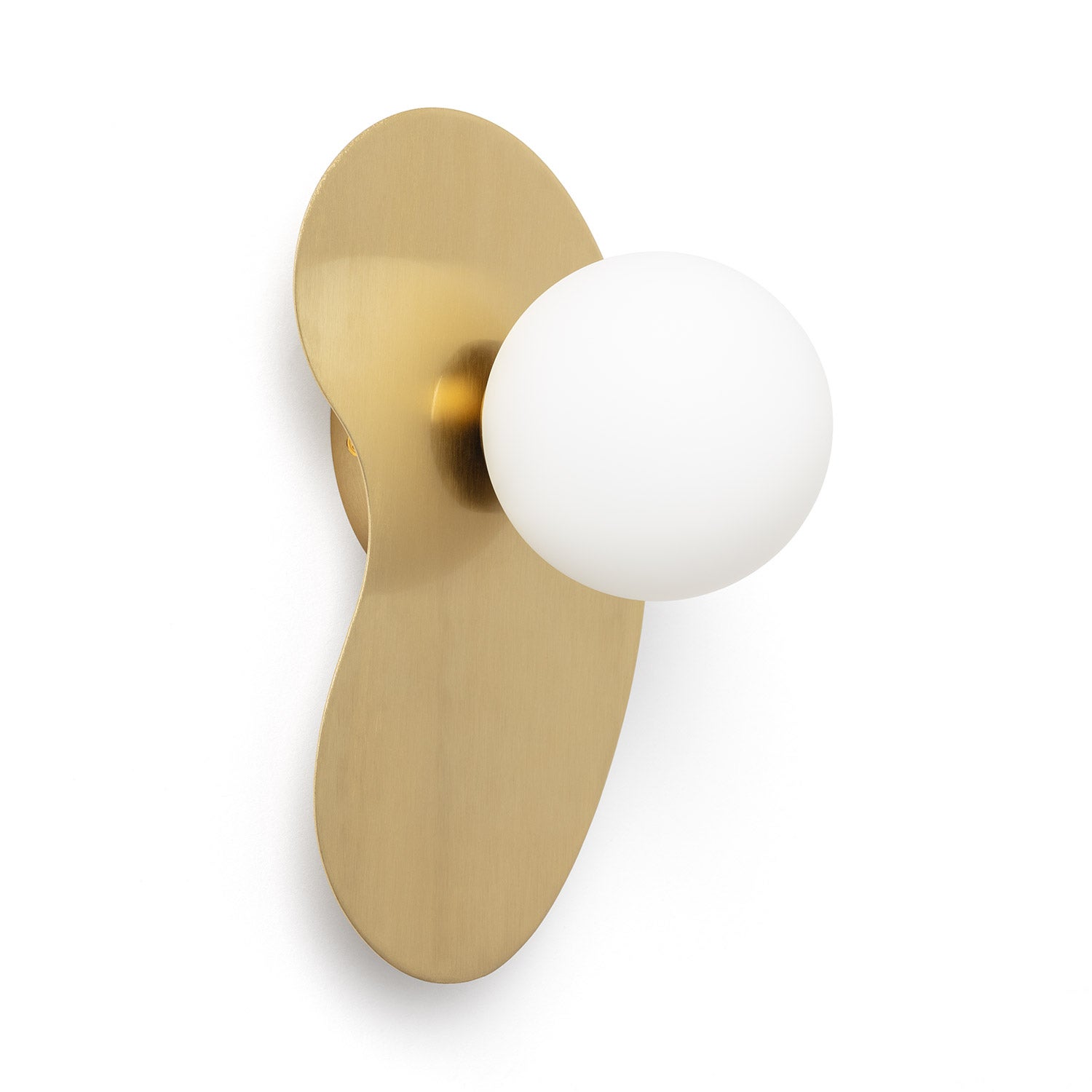 Ledkia Aplique de Pared Metal y Cristal Moonlight Leaton Dorado | Leroy ...