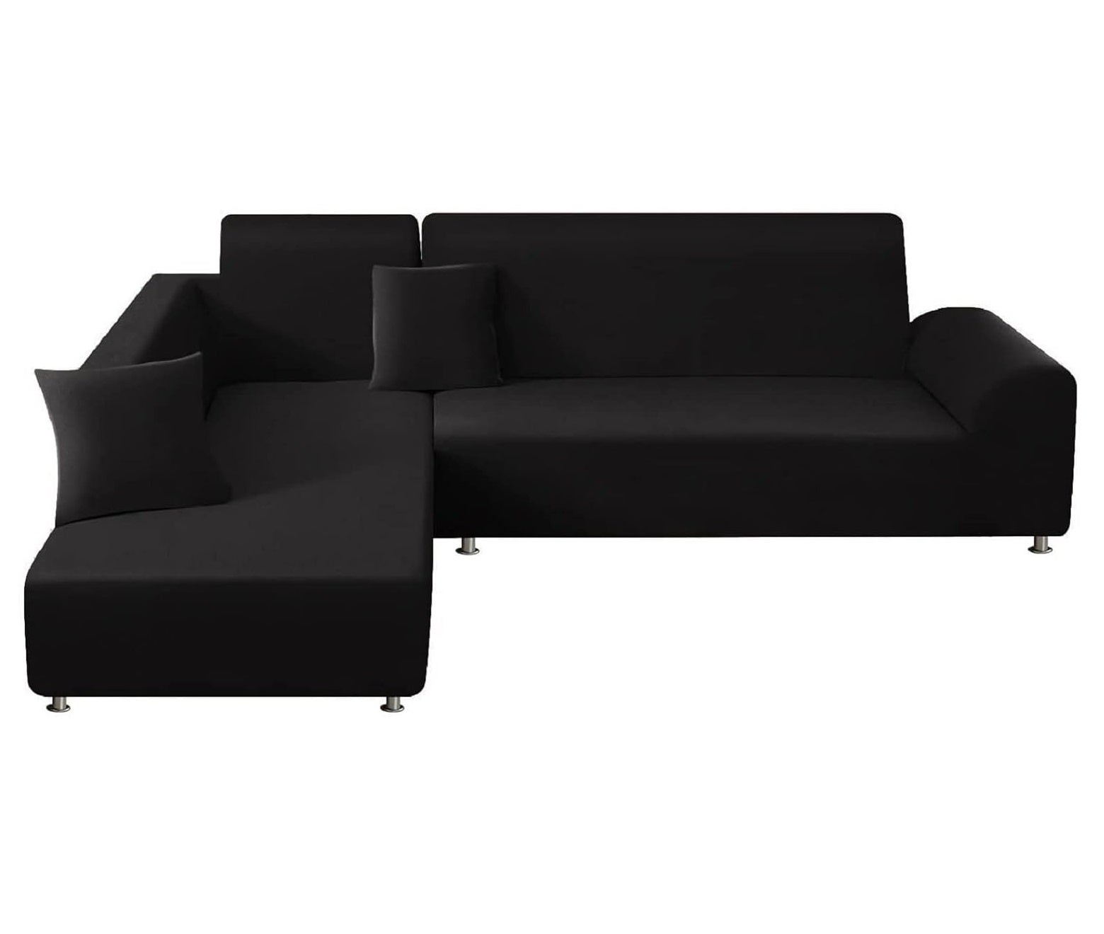 Housse de canapé de protection 3 +2 places en l d'angle en polyester ...