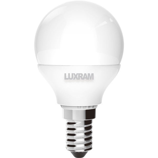 Lámpara LED E14 (delgada) Esférica VALUE MAX 4W 3000K 400lm -A++ ...