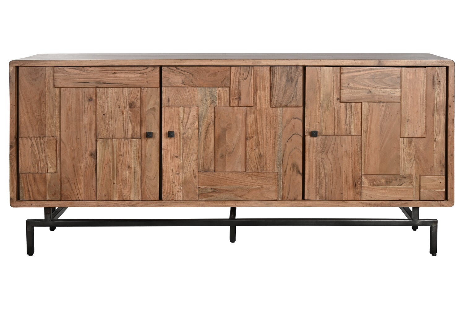 Buffet En Métal Acacia 175X45X80 Naturel | Leroy Merlin