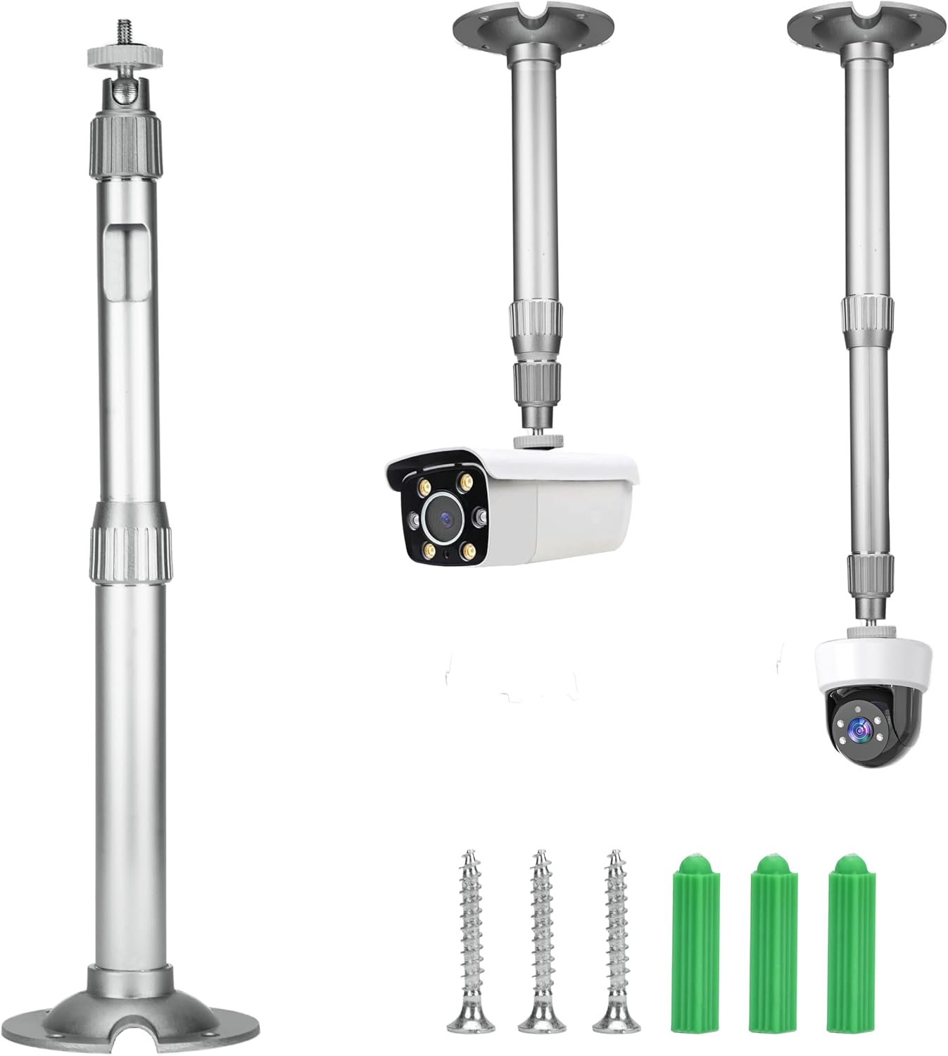 20-40cm Telescopique Support Camera Murale Support Caméra Extérieur ...