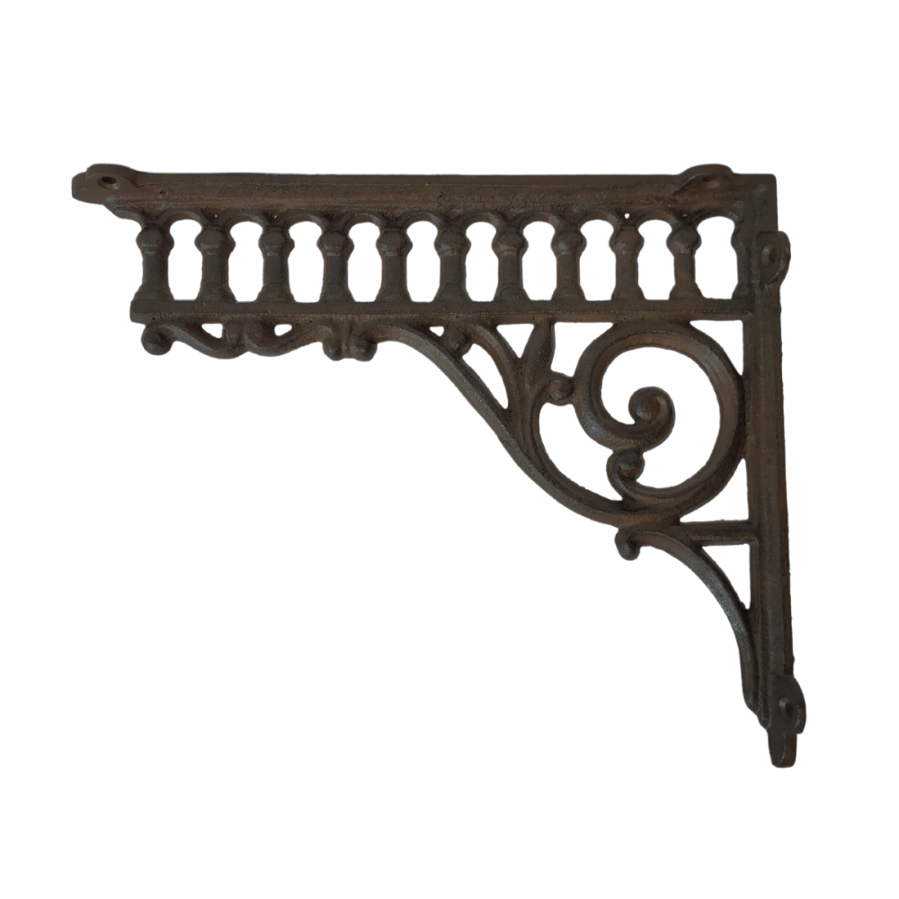 Équerre murale en fonte marron 27 x 22.5 cm | Leroy Merlin
