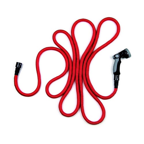 Tubo da giardino bamboo estensibile rosso 2,5-7,5m | Leroy Merlin