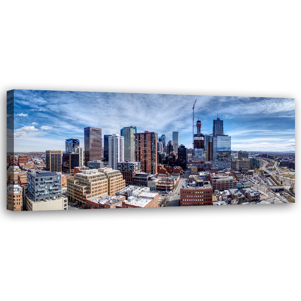 Obraz na płótnie, Budynki w Nowym Jorku 90x30 - Leroy Merlin