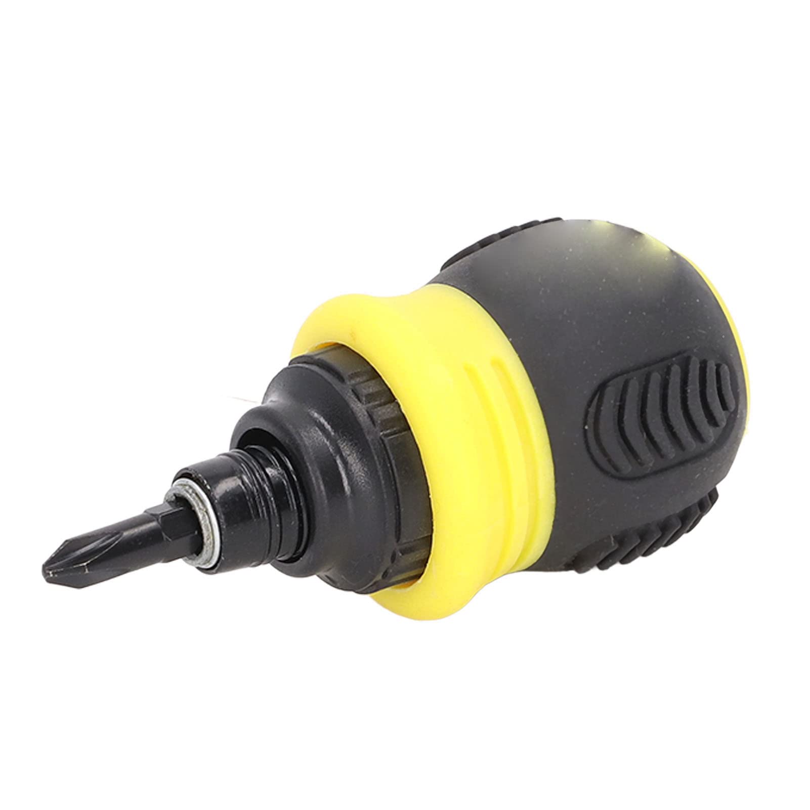 Mini tournevis à cliquet magnétique à tête cruciforme fendue 2 en 1 en ...