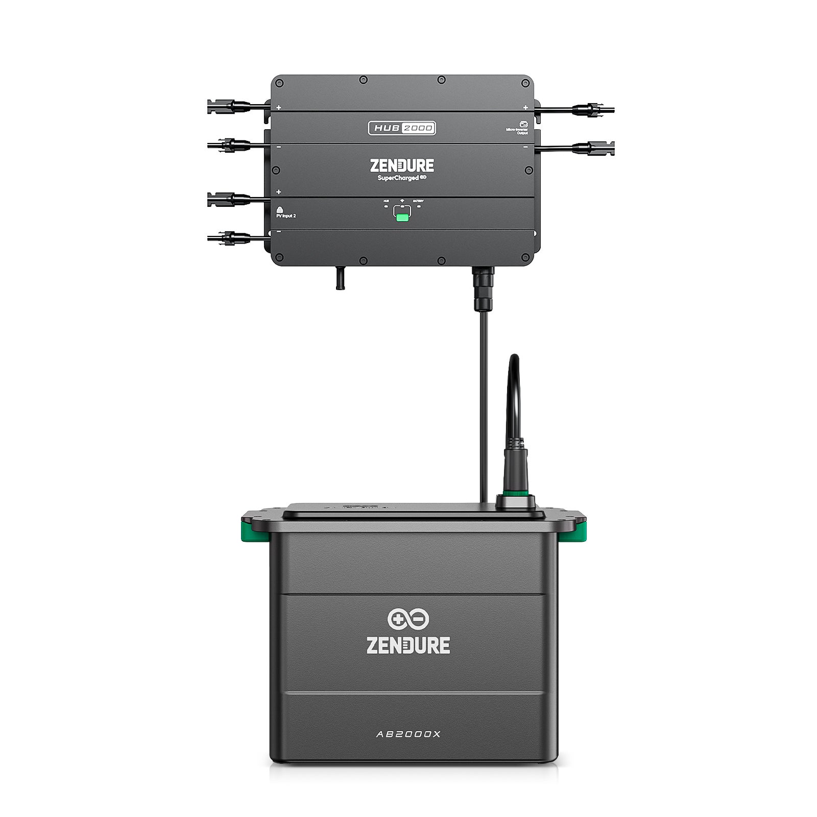 SolarFlow Centrale Balcon avec Batterie,Hub 2000 1800W Entrée Solaire ...