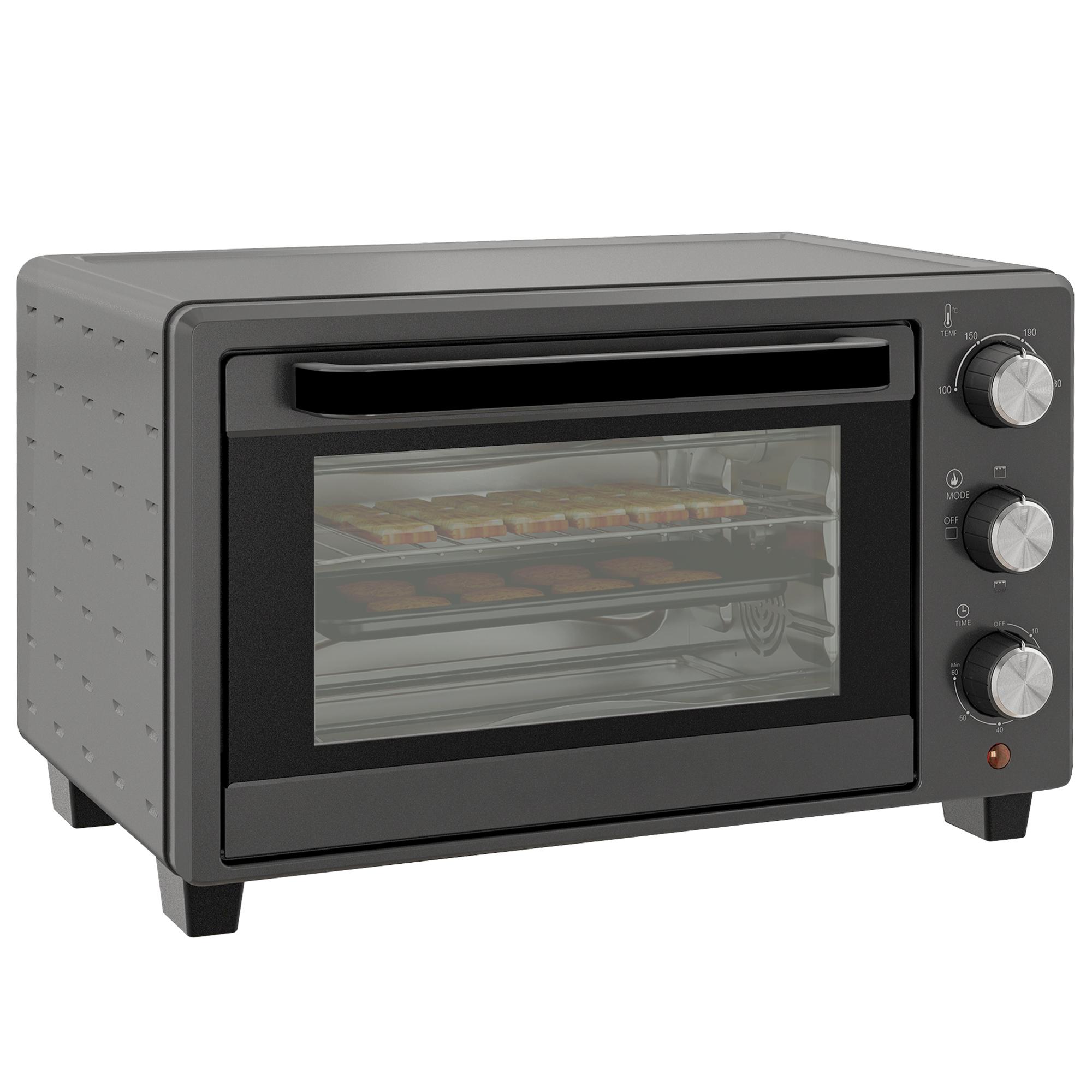 Mini-four. Capacité de 21 litres, avec 1 grille et 1 plaque de cuisson ...