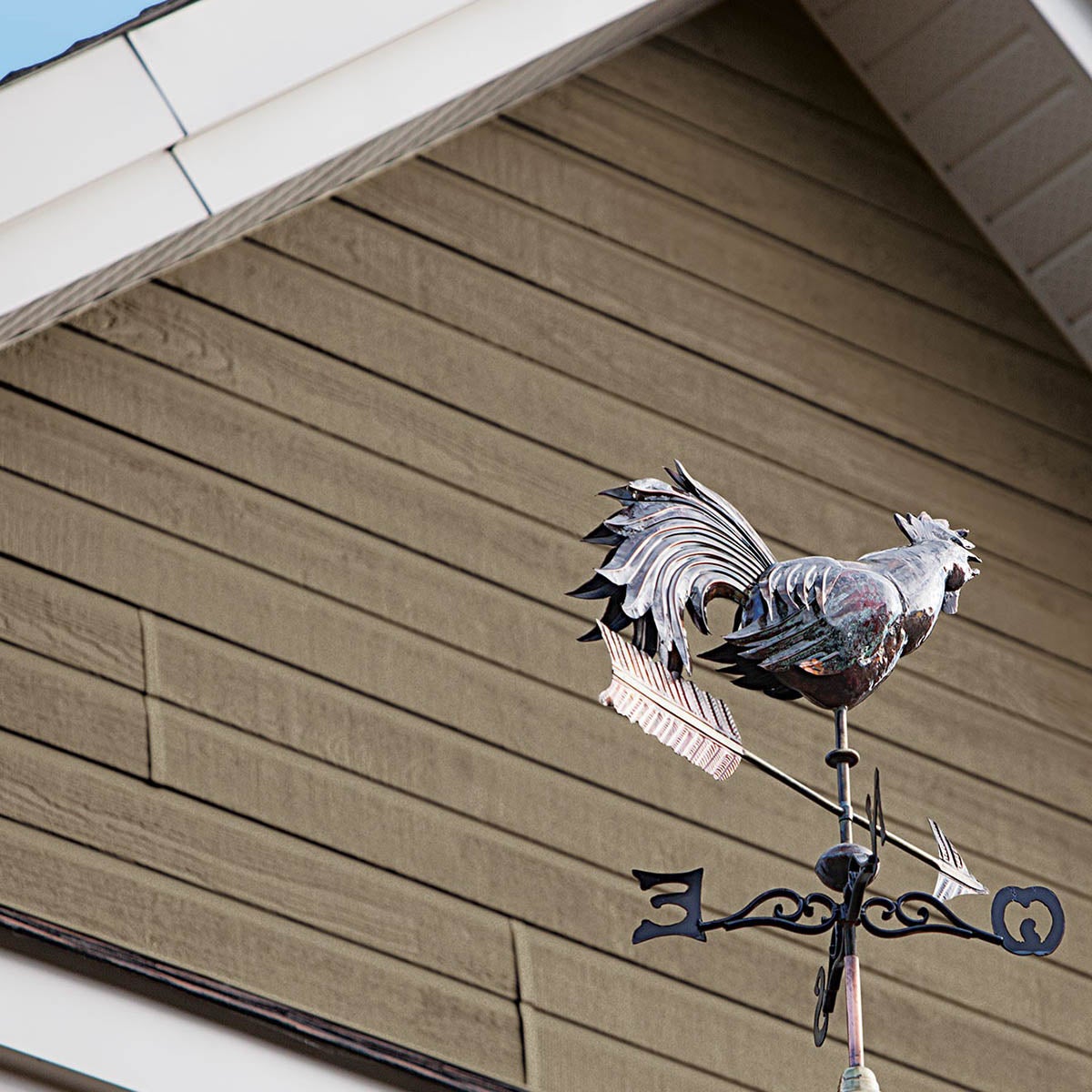 Lame de bardage fibres de bois CANEXEL profil RIDGEWOOD en pose par ...